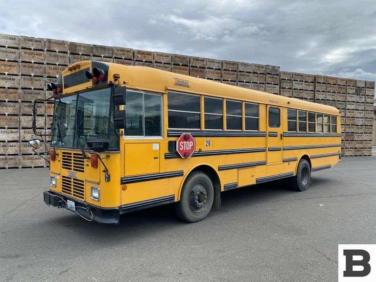 2002 Thomas Built SAF-T-Liner MVP-EF Bus - Zillah, WA - Booker Auction ...