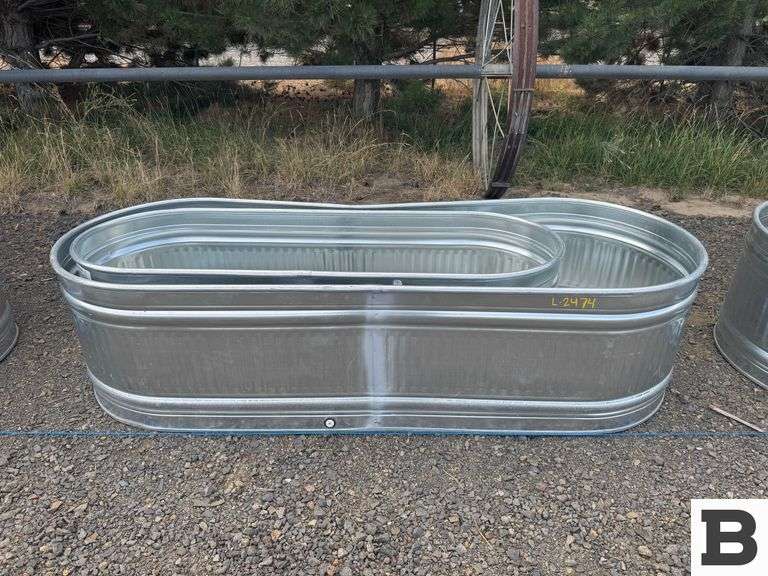 Behlen Country Galvanized Round End Stock Tank - Factory Defect/Damaged ...