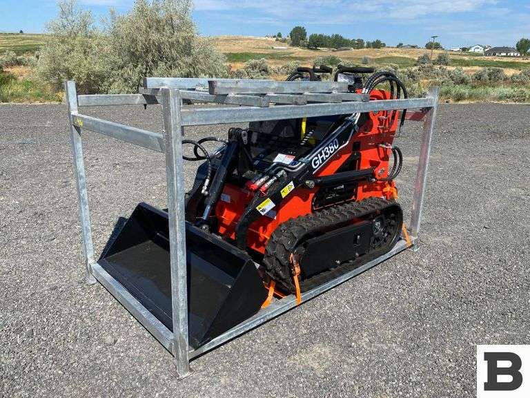 Aboss GH380 Mini Skid Steer - Booker Auction Company