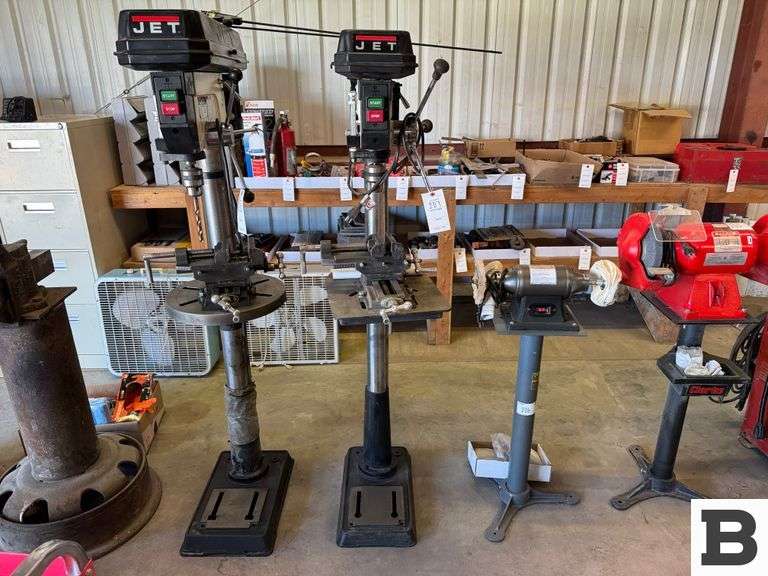 JET JDP-15MF Drill Press - Booker Auction Company