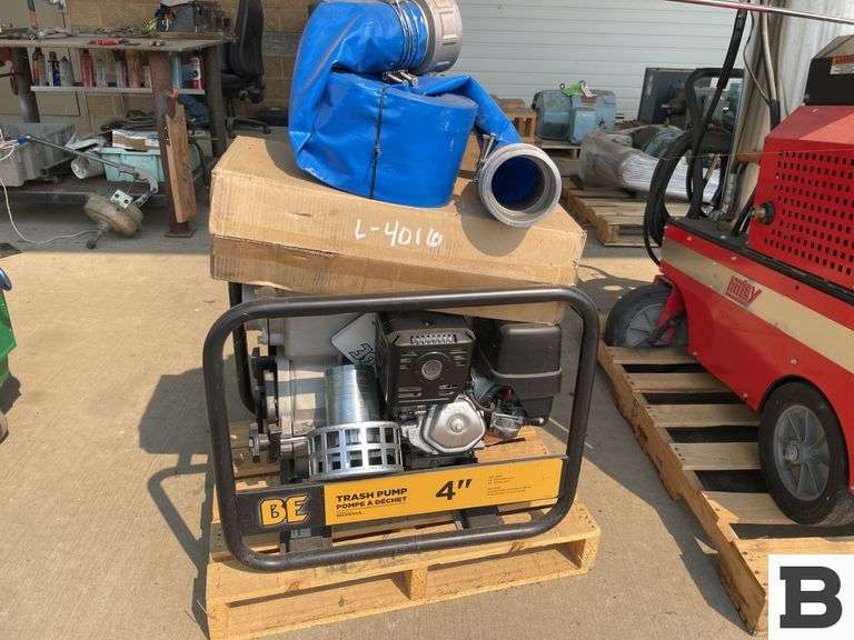 BE 4" Trash Pump - Booker Auction Company