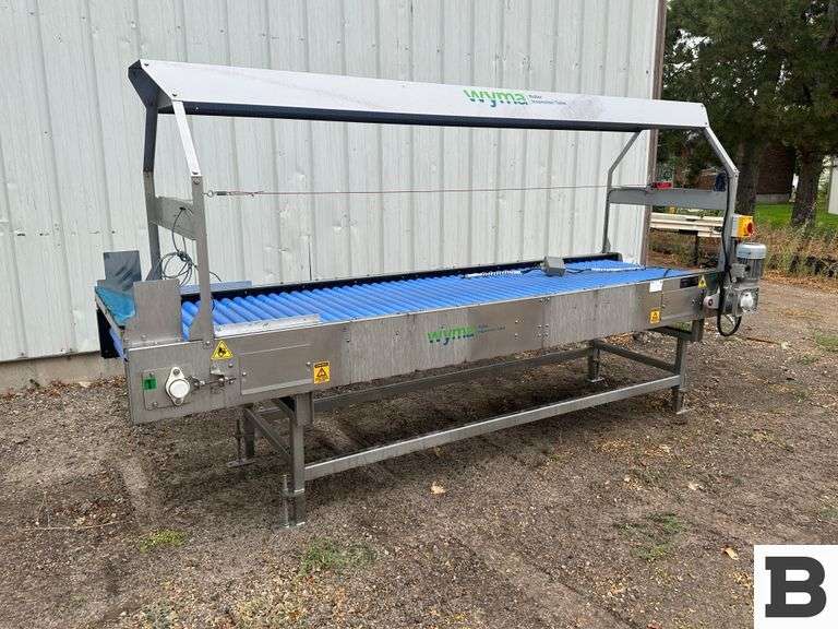 2020 Wyma GS Roller Inspection Table - Corinne, UT - Booker Auction Company