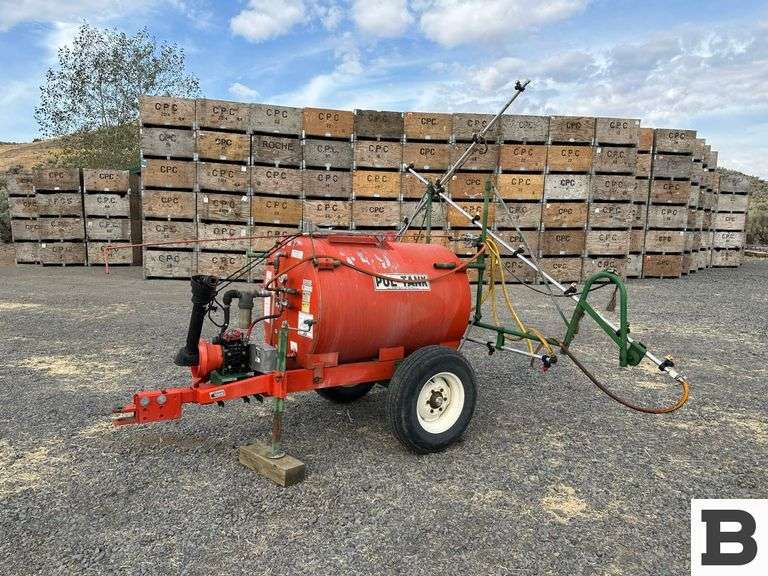 2006 Rears 200 Gallon Orchard Sprayer with Spray Booms - Booker Auction ...