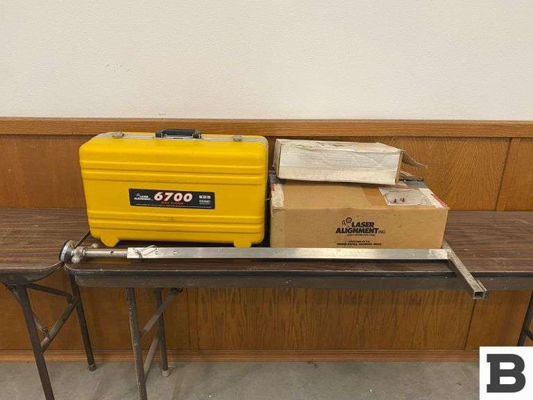 Laser Alignment Inc. 6700 Beam Aligner and Supporting Hardware - Booker ...