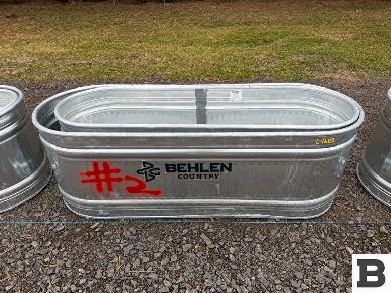 Behlen Country Galvanized Round End Stock Tanks - Factory Defect ...