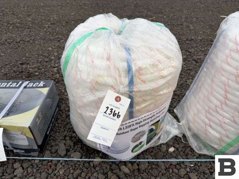 3/4" Polyester Arborist Outdoor Rope - Booker Auction Company