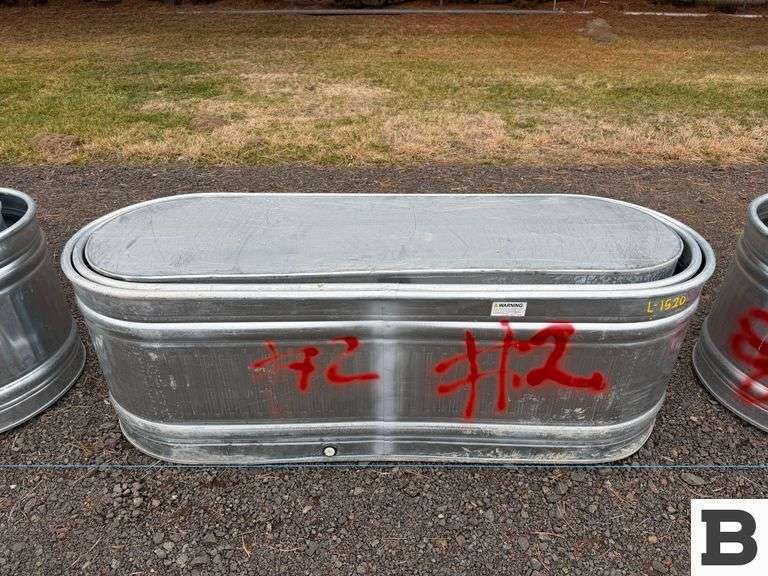 Behlen Country Galvanized Round End Stock Tanks - Factory Defect ...
