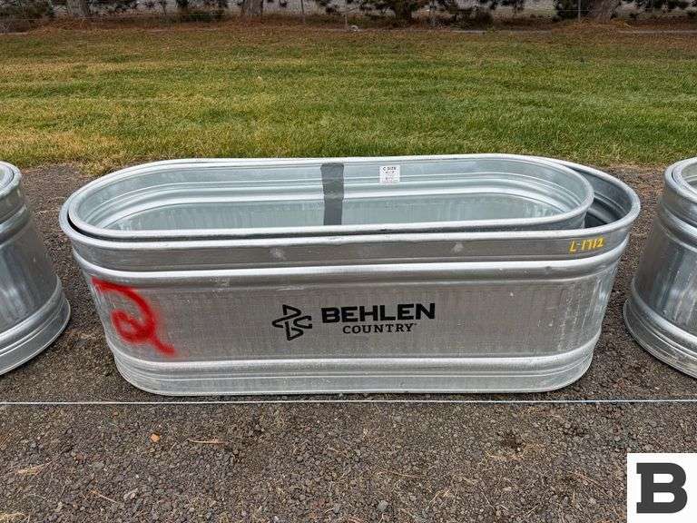 Behlen Country Galvanized Round End Stock Tanks - Factory Defect ...