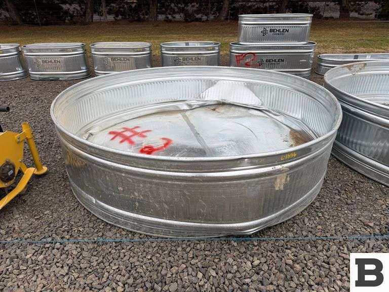 Behlen Country Galvanized Stock Tank - Factory Defect/Damaged - Booker ...