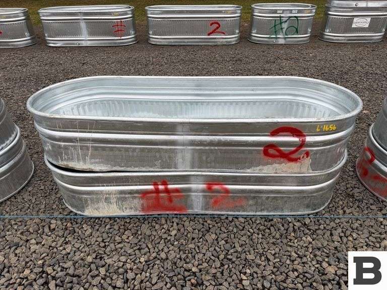 Behlen Country Galvanized Round End Stock Tanks - Factory Defect ...