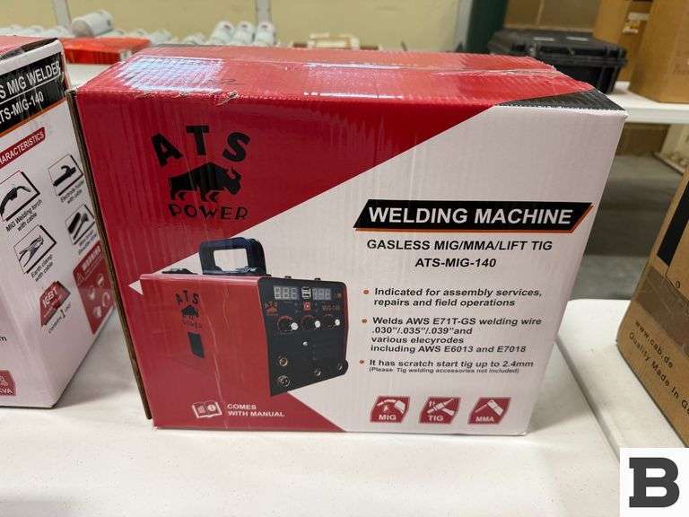 ATS Power ATS-MIG-140 Welding Machine - Booker Auction Company