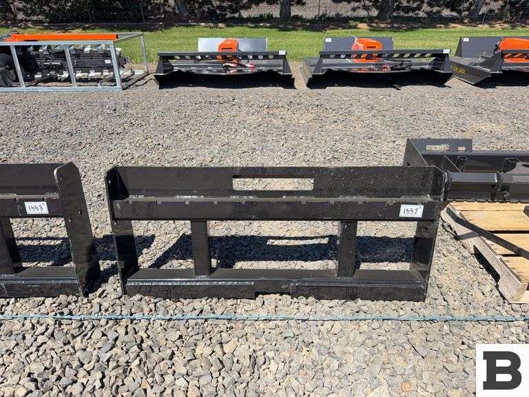 2025 Wolverine PFF2-13-45W Skid Steer Fork Frame - Booker Auction Company