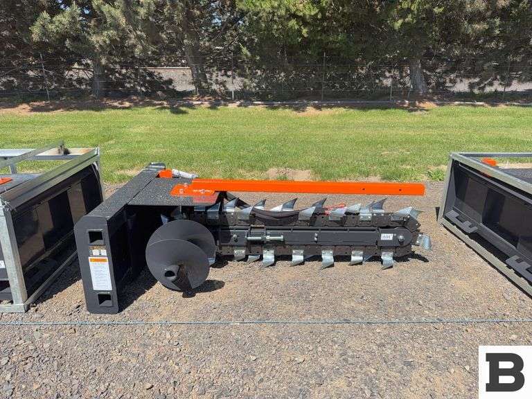 2026 Wolverine TCR-12-48H 48” Skid Steer Trencher - Booker Auction Company