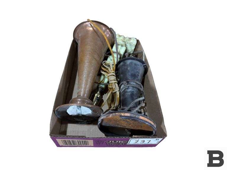 Vintage Lamp Bases - Booker Auction Company