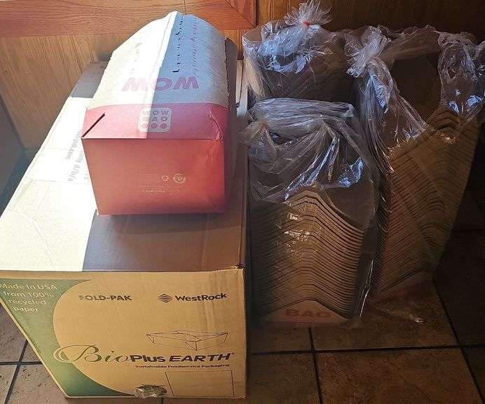 BIO PLUS Cardboard Containers - Business Liquidation Auction