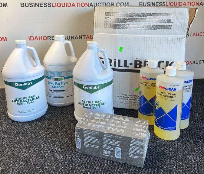 Grill Bricks, Soap, Deep Fat Fryer Cleaner and more! - Business ...