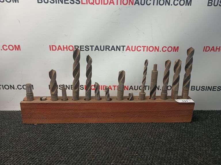 Machine Shop Drill Bits - Business Liquidation Auction