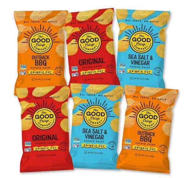 (10) Boxes of 6 Bags each, 5.5 oz Assorted Chips. - Business ...