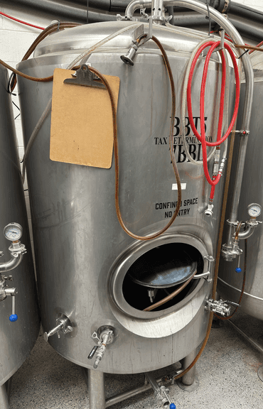 7BBL Jacketed Brite Tank - Business Liquidation Auction