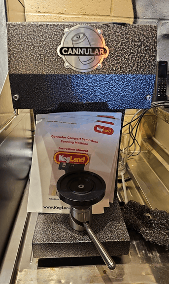 CANNULAR Compact Semi Automatic Canning Machine - Business Liquidation ...