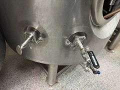 7BBL Jacketed Brite Tank - Business Liquidation Auction