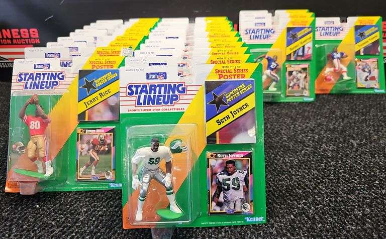(25) Starting Lineup 1992 Special Poster Series Figures (See Photos ...