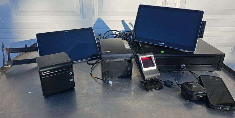 TOAST Complete POS System with Printers, Card Tap, Scanner, Cash Drawer ...