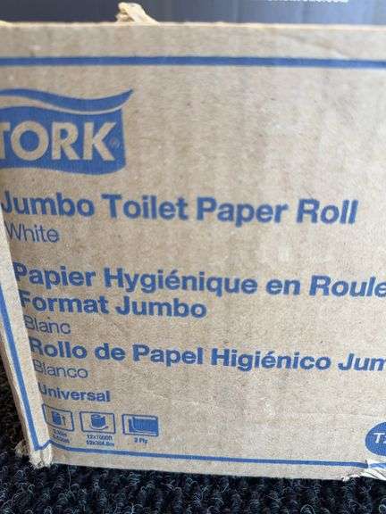 22 Jumbo Toilet Paper Rolls - Business Liquidation Auction