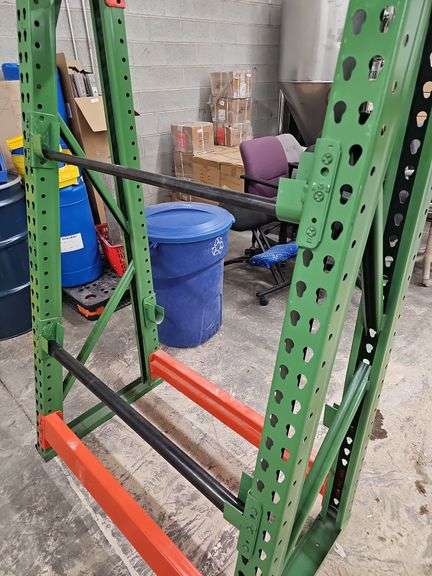 High Capacity Reel Rack 42" W X 8' Tall - Business Liquidation Auction
