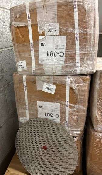 (60) 12” Stainless Steel False Bottoms - Business Liquidation Auction