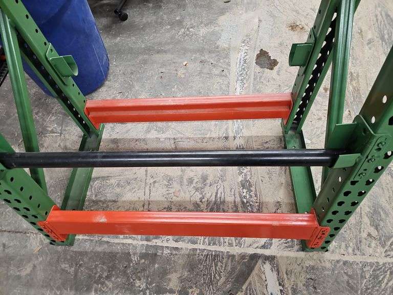 High Capacity Reel Rack 42" W X 8' Tall - Business Liquidation Auction