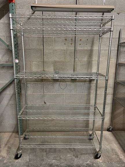 Wire Rolling Rack - Business Liquidation Auction