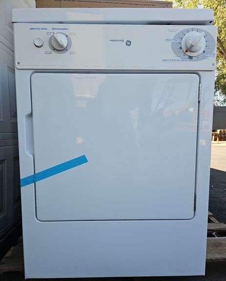 GE Spacemaker Electric Clothes Dryer - Business Liquidation Auction