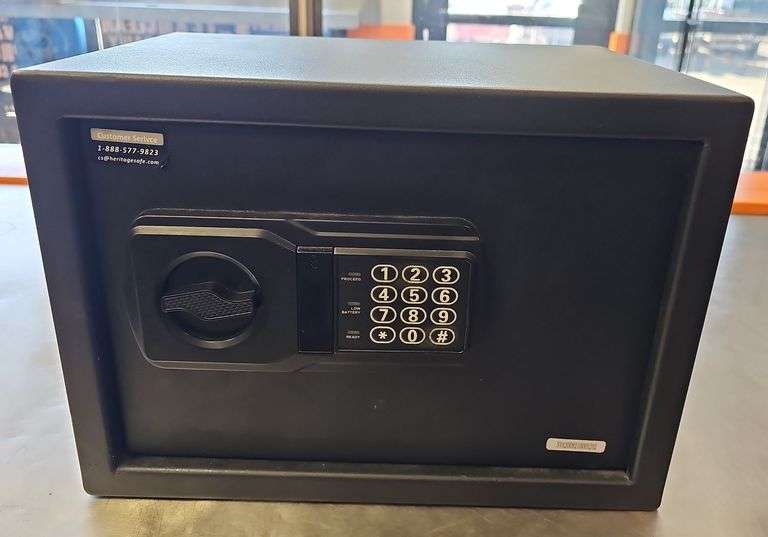 Small Office Safe 14"×10"×10" with Combination - Business Liquidation ...
