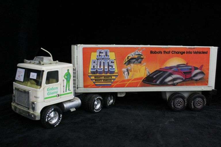 Vintage Tonka Go Bots semi-truck, 21"long. - Bunting Online Auctions