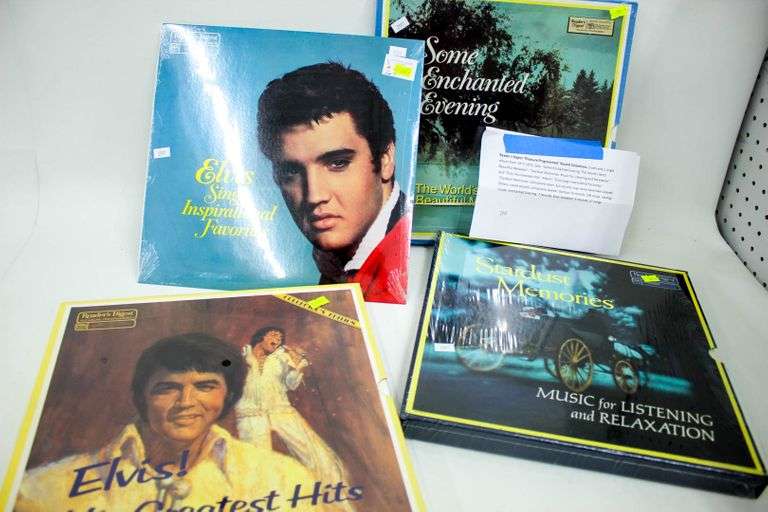 Reader's Digest Pleasure Programmed record collection, includes "Elvis ...