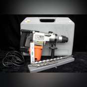 Chicago Electric Power Tools 1 Rotary Hammer Item 41983. Motor 110V 60Hz. 620 Watts 750 RPM. Hammer 1 Bit Capacity 2920 BPM. Bunting Online Auctions