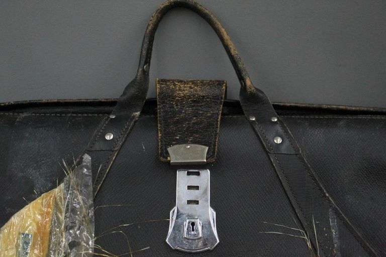 1960s Pilot Map Case StebCo Leather Briefcase US Air Force Military ...