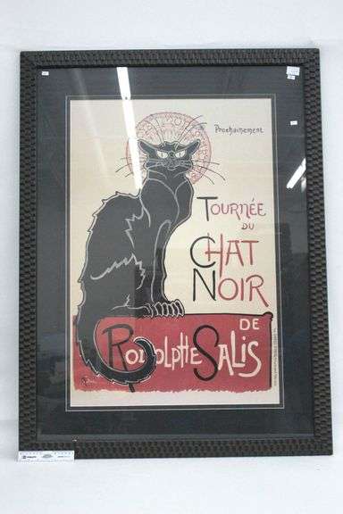 Poster for the Black Cat Tour with Rodolphe Salis - “Prochainement ...