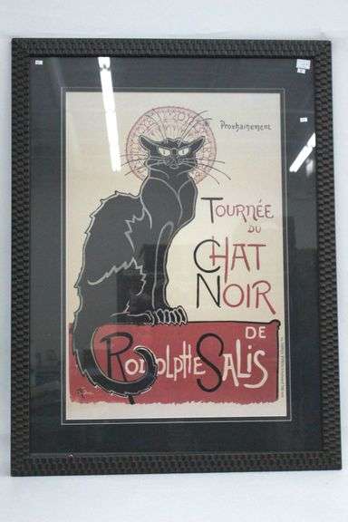 Poster for the Black Cat Tour with Rodolphe Salis - “Prochainement ...