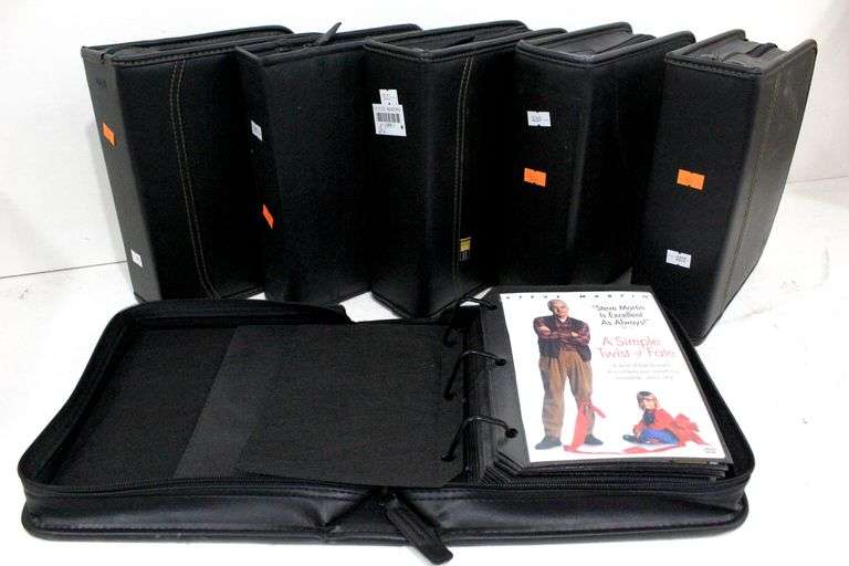 DVD Collection in DVD Store Organize Cases - six cases - Bunting Online ...