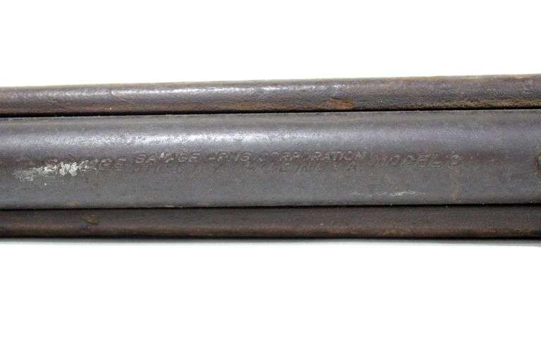 Savage Model 3 .22 Rimfire Single Shot Bolt Action Rifle - Barrel ...