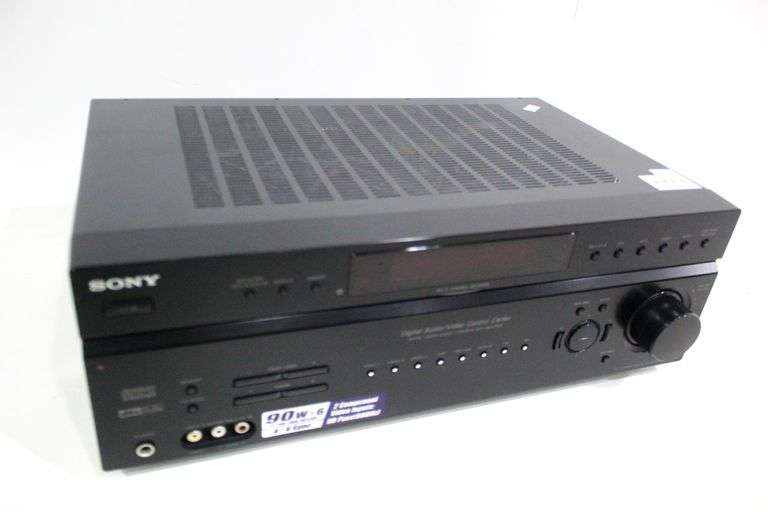 Sony Model No. STR-DE598 FM Stereo/FM-AM Receiver - Bunting Online Auctions