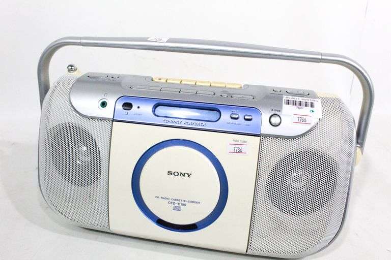 Sony CFD-E100 Mega Bass - CD - Radio - Cassette - Corder - Bunting ...