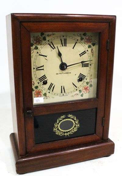 Salem - Seth Thomas Clock Co.- Mantel Clock - Bunting Online Auctions