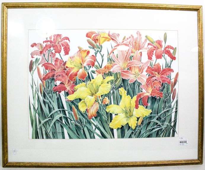 Joy Daniel - signed J. Daniel '96 - signed and dated work - Limited ...