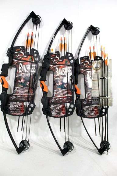 Banshee Junior Archery Set - three sets - Bunting Online Auctions