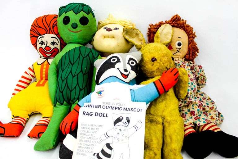 Ragdoll collection: Winter Olympic Mascot, Jolly Green Giant, Ronald ...