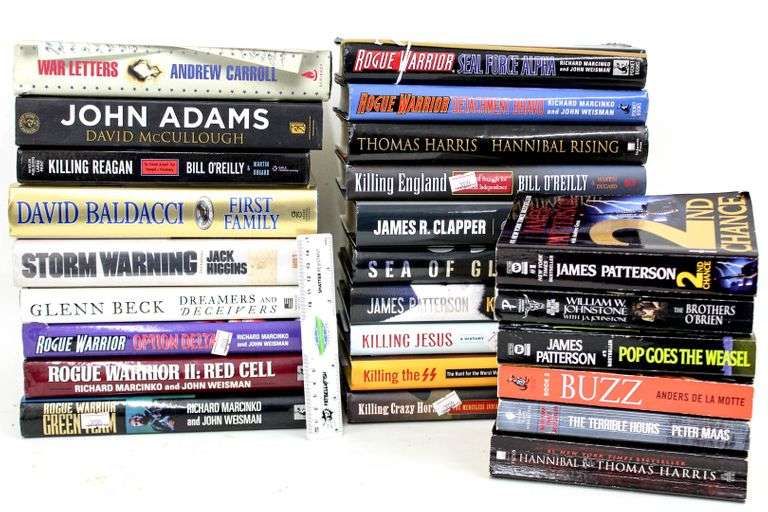 Book Collection, includes David Baldacci -and- James Patterson -and ...