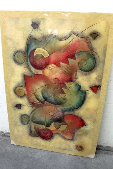 "Quest" by Eric Waugh graphic art print - Bunting Online Auctions